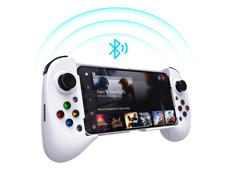 Amazon.com: ShanWan Bluetooth Mobile Game Controller for Steam, Fortnite, Apex, Diablo Immortal ...