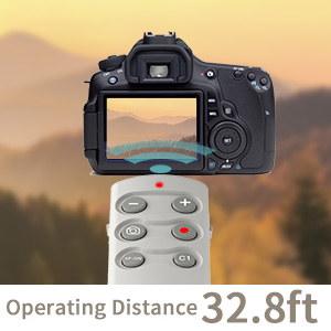 Amazon.com : Wireless Camera Remote Control with Shutter Release and Zoom for Sony A7 III, A7R ...