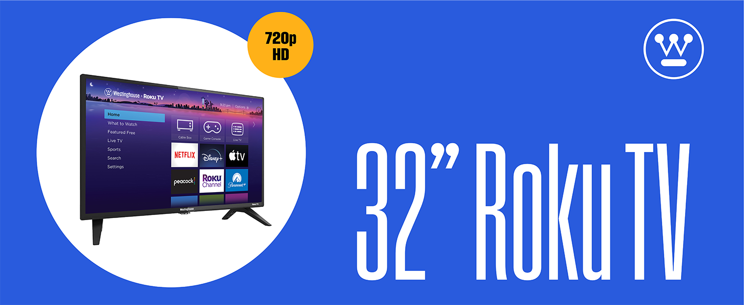 Amazon.com: Westinghouse Roku TV - 32 Inch Smart TV, 720P LED HD TV with Wi-Fi Connectivity and ...