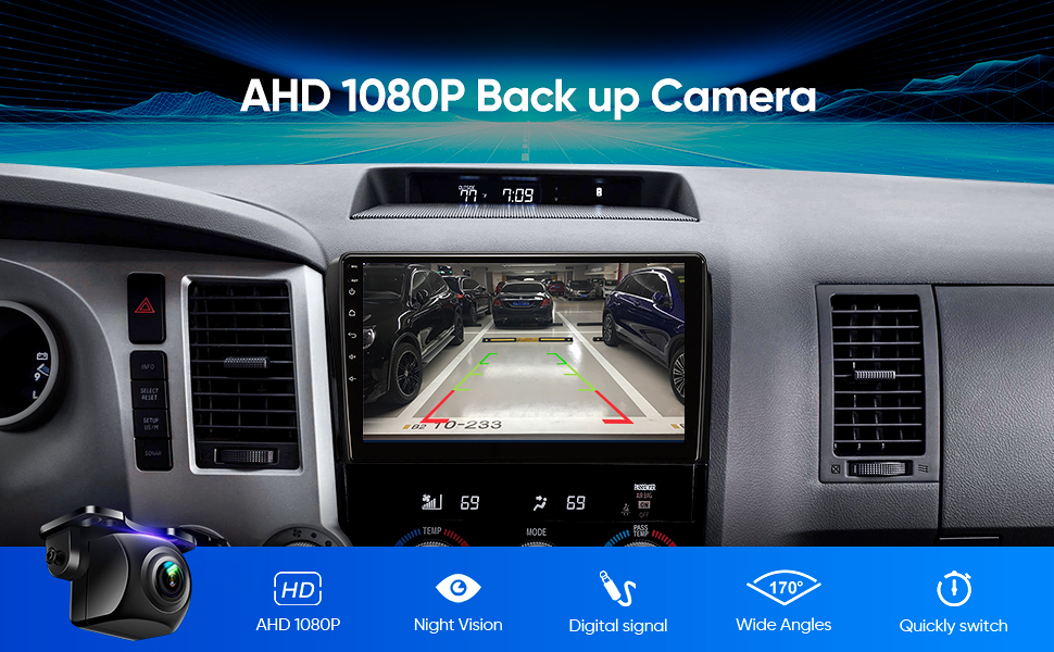 Amazon.com: Car Stereo Radio Upgrade Replacement for Toyota Camry 2006 2007 2008 2009 2010 2011 ...