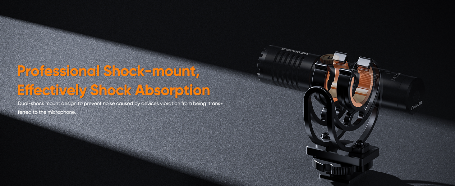 Amazon.com: COMICA VM10 PRO Universal Shotgun Microphone for iPhone ...