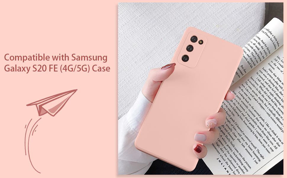 Amazon.com: Vanjua for Samsung Galaxy S20 FE 5G Case, Stylish Liquid Silicone Slim Full-Body ...