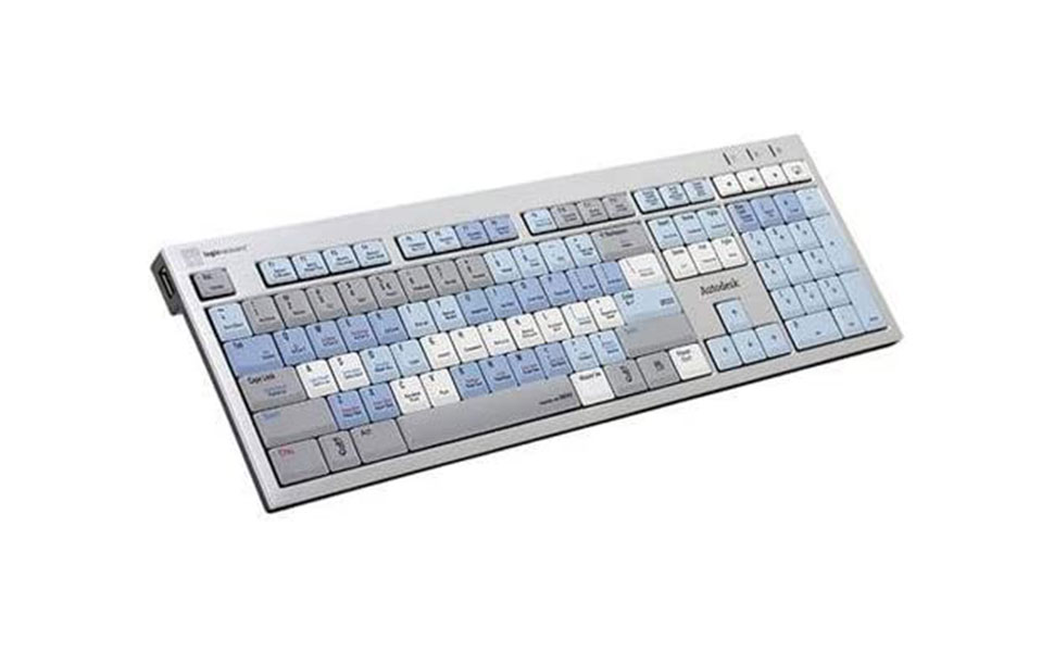 Amazon.com: LogicKeyboard keyboard Designed for Autodesk Smoke compatible with Linux and Windows ...