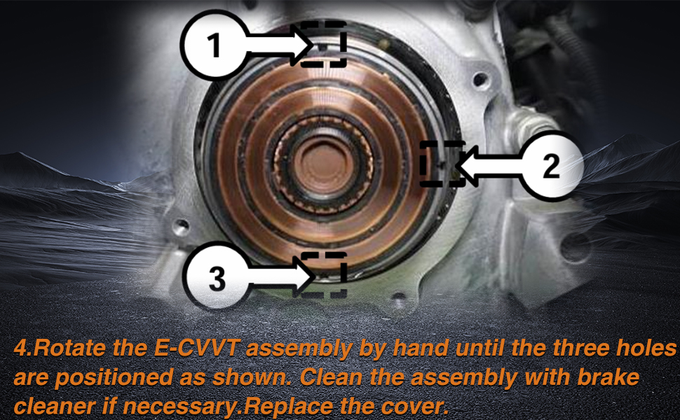 Amazon.com: FUSCH E-CVVT Cover Assembly with Seal and Sensor Compatible with Hyundai Kia 2019 ...