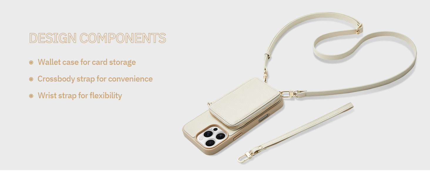 Amazon.com: ZVE Wallet Case for iPhone 16 Pro Max, RFID Blocking Protective Leather Zipper ...