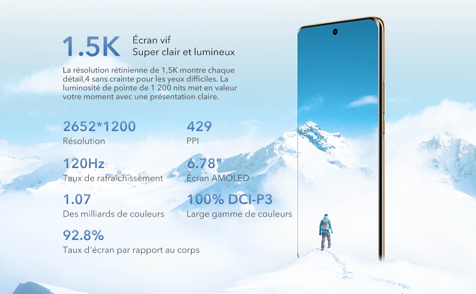 HONOR magic6 Lite 5G Smartphone, 6.78 inches AMOLED 108MP Main Camera Snapdragon 6 Gen 1 Android ...