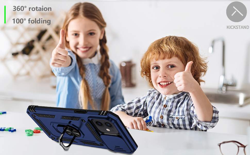 Amazon.com: SKTGSLAMY for iPhone 12 Case,Phone 12 Pro Case,with Screen Protectors and Camera ...