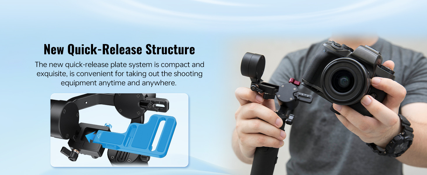 ZHIYUN Crane-M2 [Official] Gimbal Stabilizer for Camera，3-in-1 Light ...