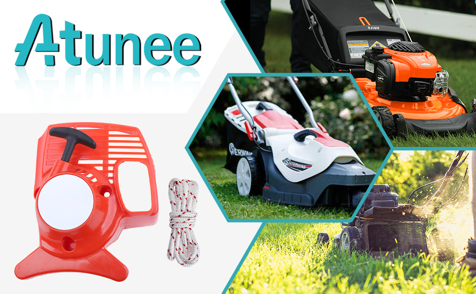 Atunee Recoil Starter Assy with Rope for Stihl FC55 FS38 FS45 FS46 FS55 FC55 HL45 KM55 Trimmers ...