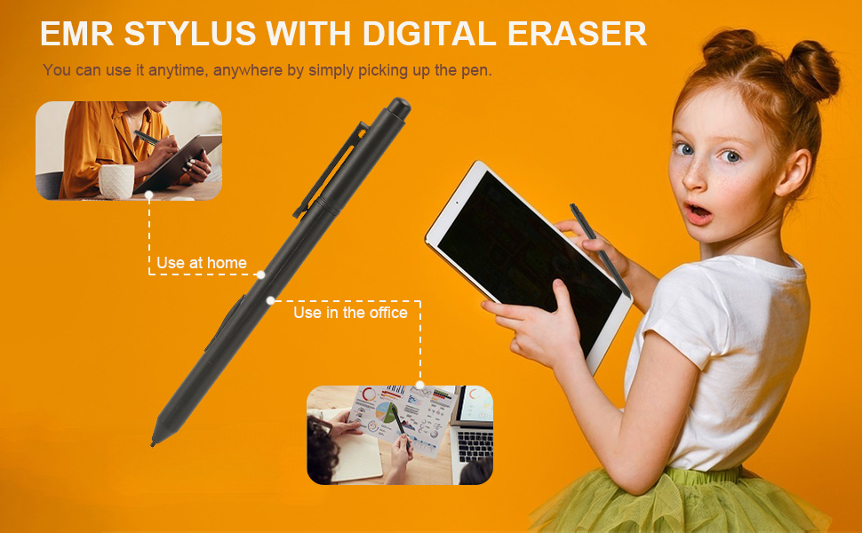 Amazon.com: EMR Pen for Remarkable 2 with Eraser, Digital Pens with 4096 Pressure Level, Palm ...