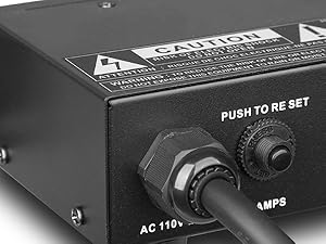 Amazon.com: Depusheng U8 Power Sequencer Conditioner 10 Outlet - 15A 1800W AC Power Rack Mount ...