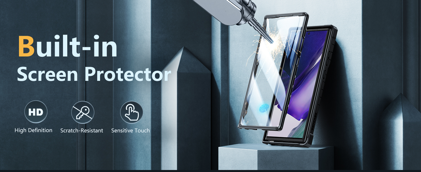 Amazon.com: FNTCASE for Samsung Galaxy Note-20-Ultra Case: Military Grade Drop Proof Protection ...