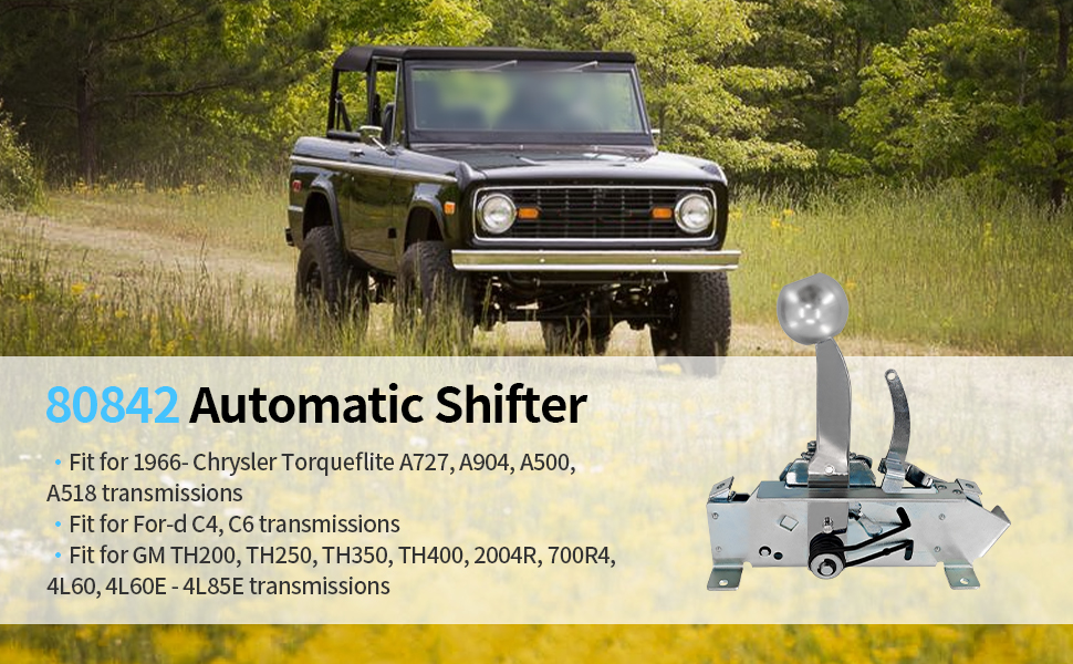 Amazon.com: 80842 Automatic Shifter, Pro Ratchet 3 and 4 Speed Transmission Compatible with ...