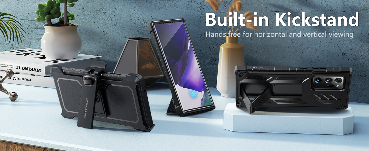 Amazon.com: FNTCASE for Samsung Galaxy Note-20-Ultra Case: Military Grade Rugged Cell Phone ...