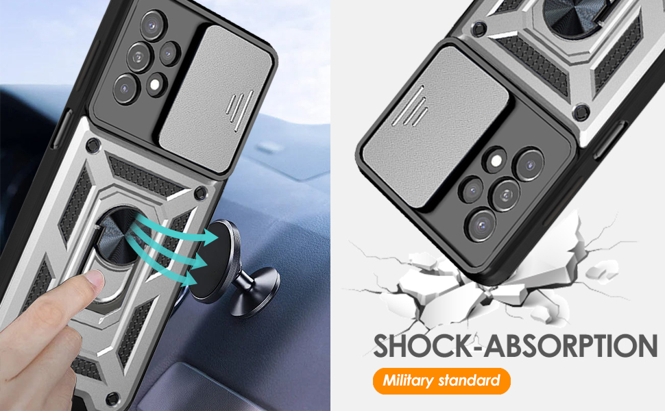 Amazon.com: RJYWSQH for Samsung Galaxy A23 5G Case: Phone Case with Screen Protector for Samsung ...