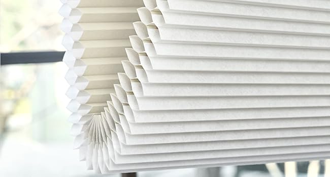 Amazon.com: Graywind Custom Smart Cellular Shades 60% Blackout Compatible with Alexa Google 3/8 ...