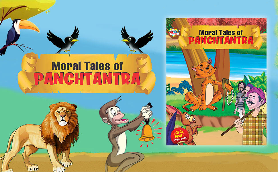 Buy Moral Tales of Panchatantra : Colourful Illustrated Story Book/ Story Book for Kids Book ...