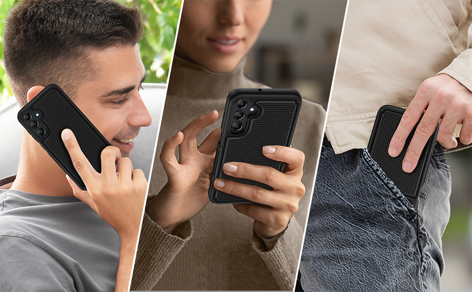 FNTCASE for Samsung A25 5G Phone Case: Dual Layer Shockproof Drop Protection Case - Galaxy A25 ...