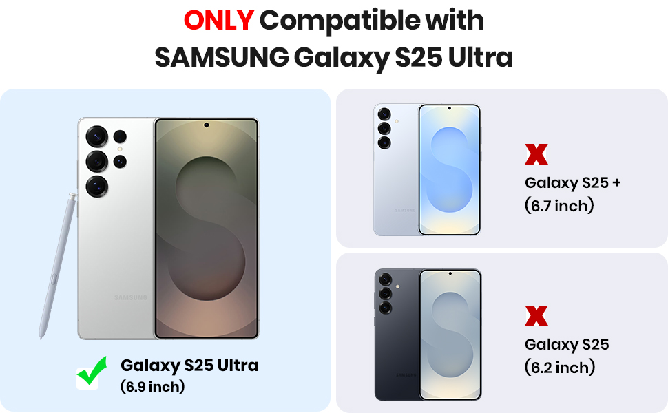 Amazon.com: BNAAGO Strong Magnetic Silicone Case for Samsung Galaxy S25 Ultra 6.8 inch, Soft ...