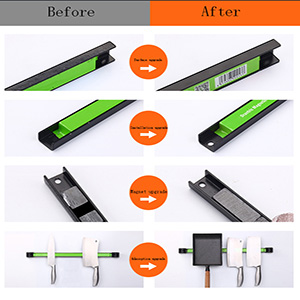 Amazon.com: swiftrans Magnetic Tool Holder 18 Inch 8 Pack Heavy Duty Magnet Tool Bar Strip Rack ...