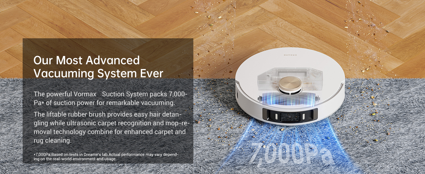 Dreame L20 Ultra Robot Vacuum and Mop Cleaner with Auto Mop Cleaning and Drying, Self-Refilling ...