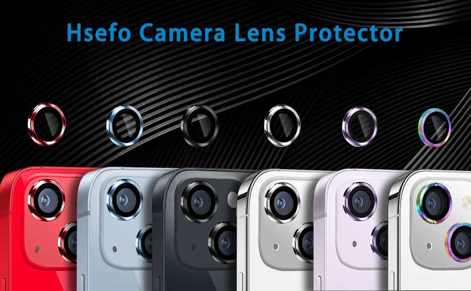 Amazon.com: Hsefo Compatible with iPhone 15 and 15 Plus Camera Lens Protector, Anti-Scratch Lens ...