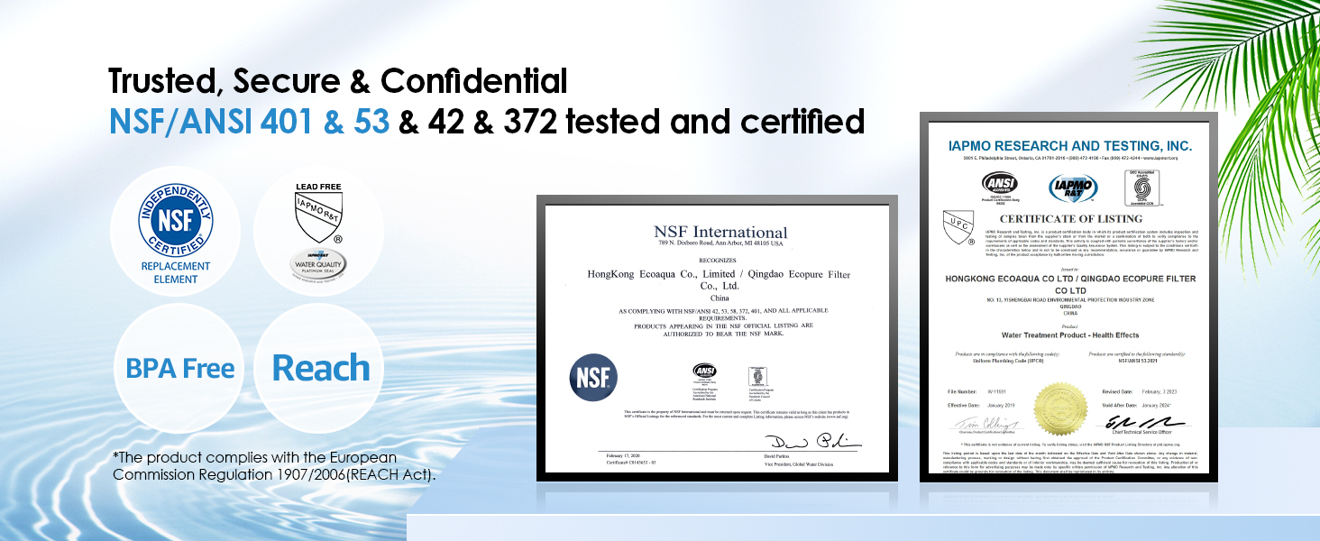 Amazon.com: Waterdrop Plus DA97-17376B NSF/ANSI 401&53&42&372 Certified Refrigerator Water ...