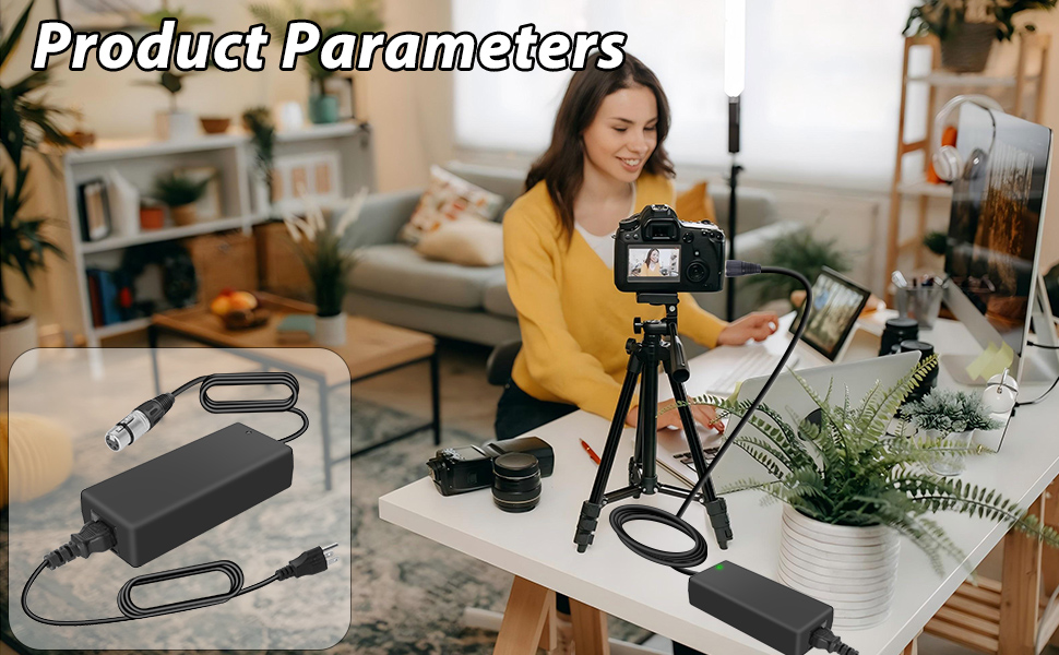 Amazon.com : 4 pin XLR Power Supply 12V,12v5a Power Supply with 4-pin XLR for Power Pro Cameras ...