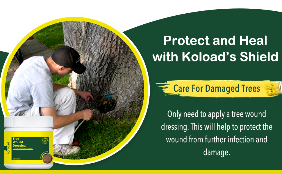 Amazon.com: Konload Tree Wound Sealer-500g Tree Wound Dressing for Damaged Trees Bark Repair ...