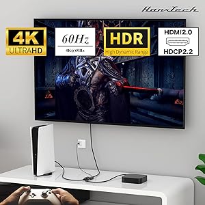 Amazon | 【Amazon限定】Hanx株式会社 日本メーカー HDMI切替器 4K 60Hz双方向 1入力2出力/2入力1出力 スイッチャー HT-4K2H57B | Hanx ...
