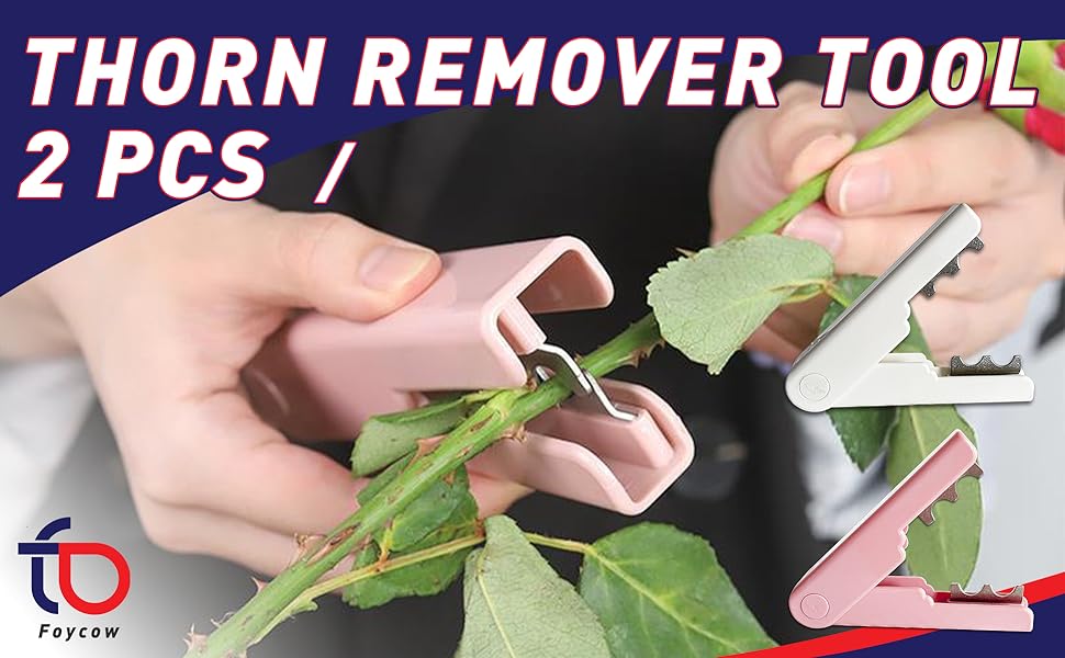 Amazon.com: 2 Pcs Rose Thorn Stripper Tool - Efficient Thorn Remover for Roses, Leaf Thorn ...
