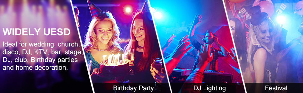 Amazon.com: Telbum Strobe Light, 54 Super-Bright RGB LEDs Mini Strobe ...