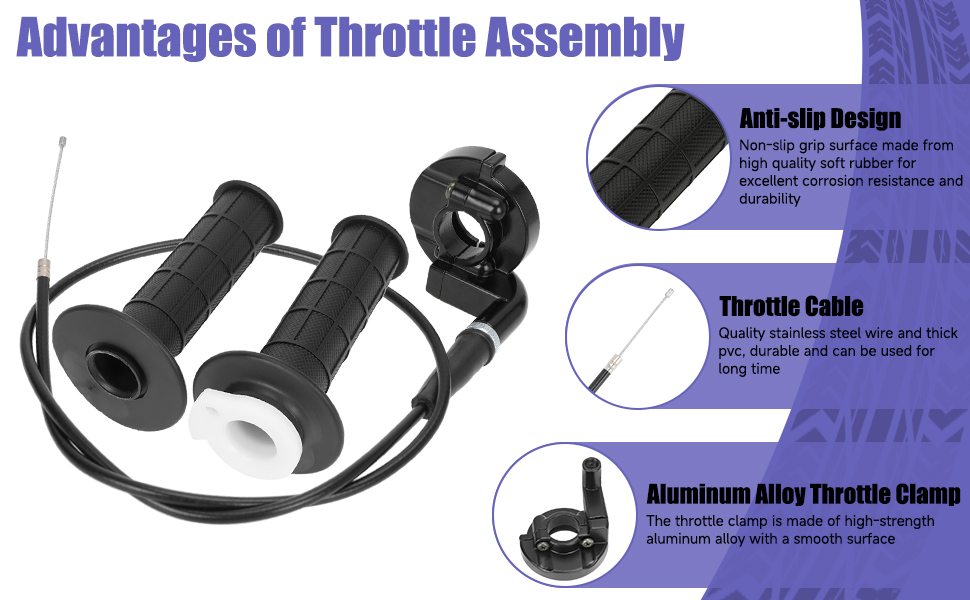 Amazon.com: CILOYU PZ26 Dirt Bike Carburetor Carb Throttle Assembly Replacement for Taotao CG ...
