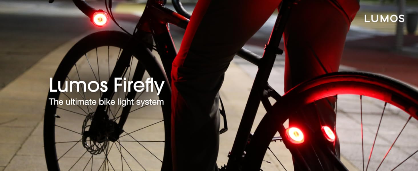 Amazon.com : Lumos Firefly Smart Bike Light System - Sync Front & Rear LED Lights | Custom ...