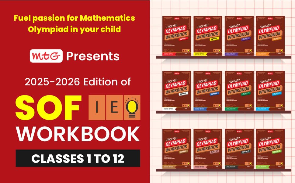 Buy MTG International English Olympiad (IEO) Workbook Class 1 - Chapterwise MCQs, Previous Years ...