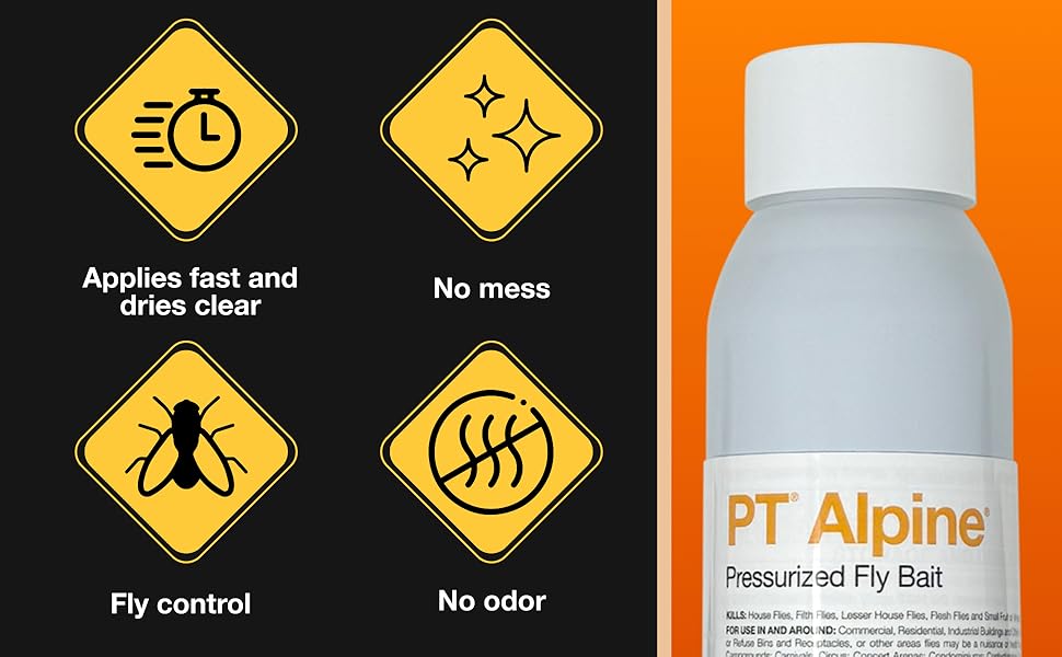 Amazon.com : DIY Pest Control PPE Kit and PT Alpine Flea and Bed Bug Spray, 14oz Aerosol Can ...