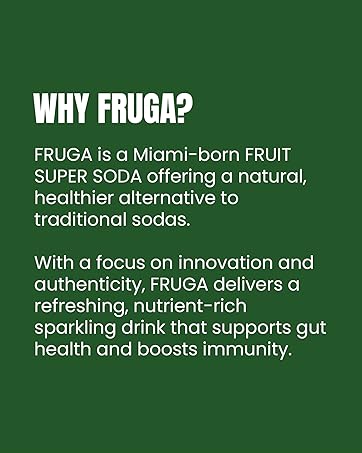 Amazon.com : FRUGA Mango Sparkling Fruit Super Soda | Prebiotic Soda, Low Calorie, Healthy Soda ...
