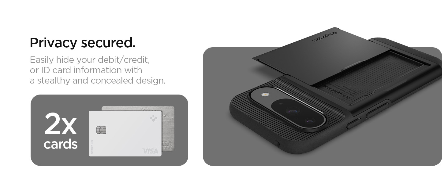 Amazon.com: Spigen Slim Armor CS Designed for Pixel 9 Case/Pixel 9 Pro Case (2024) [Hard Shell ...