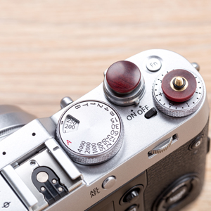 Amazon.com : VKO Wood Soft Shutter Release Button,Delicate Camera Shutter Button 12mm Convex ...