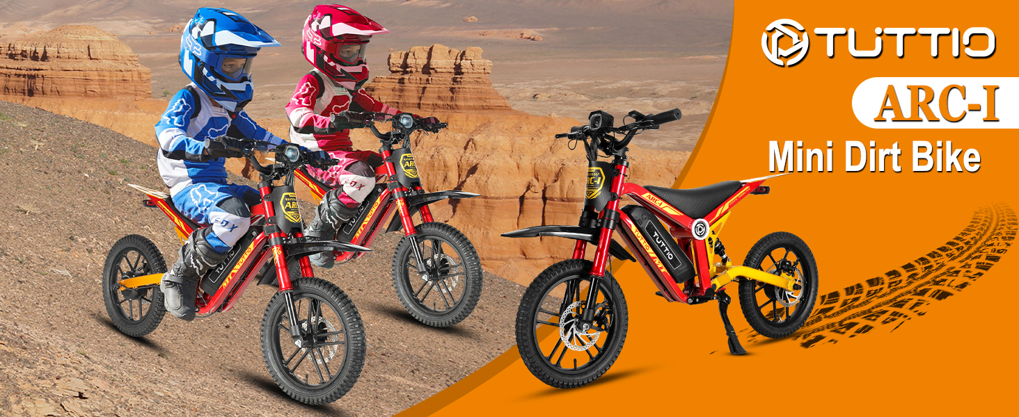 Amazon.com: Tuttio ARC-I Kids-Electric-Dirt-Bike - 750W Mini-Dirt-Bike 22MPH, 468WH, 16 Inch ...