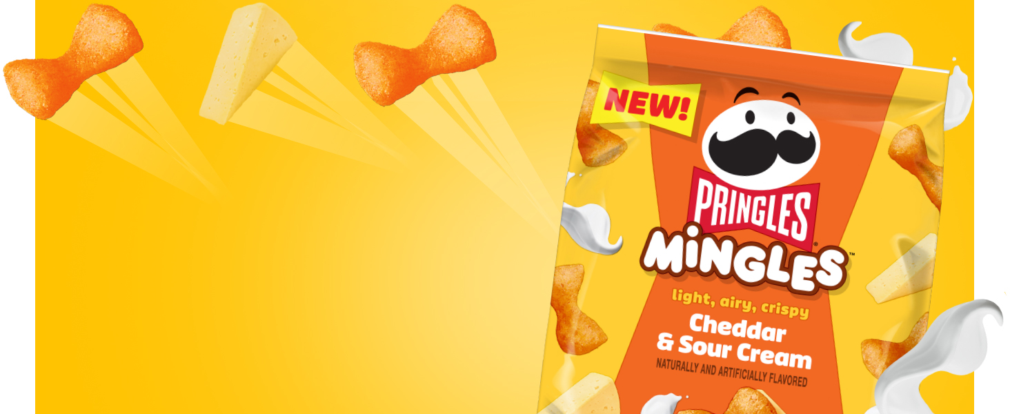 Amazon.com: Pringles Mingles Puffed Snacks, Dill Pickle and Ranch, Salty Snacks, Gluten Free (6 ...