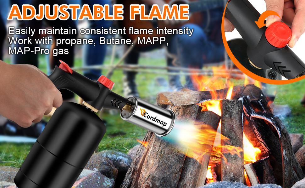 Amazon.com: Kitchen Propane Torch, Sous Vide, Grill Torch Head, Charcoal Lighter, Grilling ...