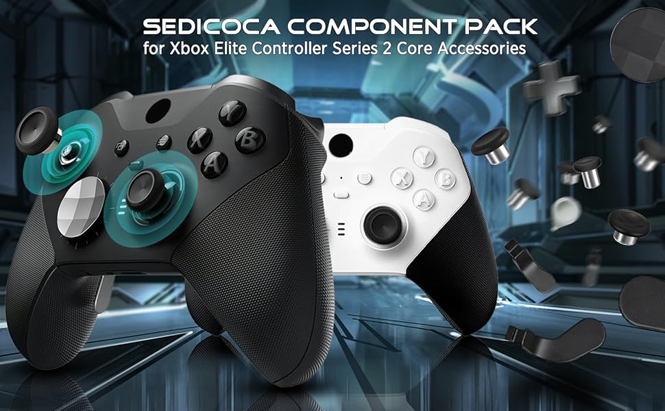 Amazon.com: Controller Paddles Thumbstick Accessories Replacement - for Xbox One Elite ...