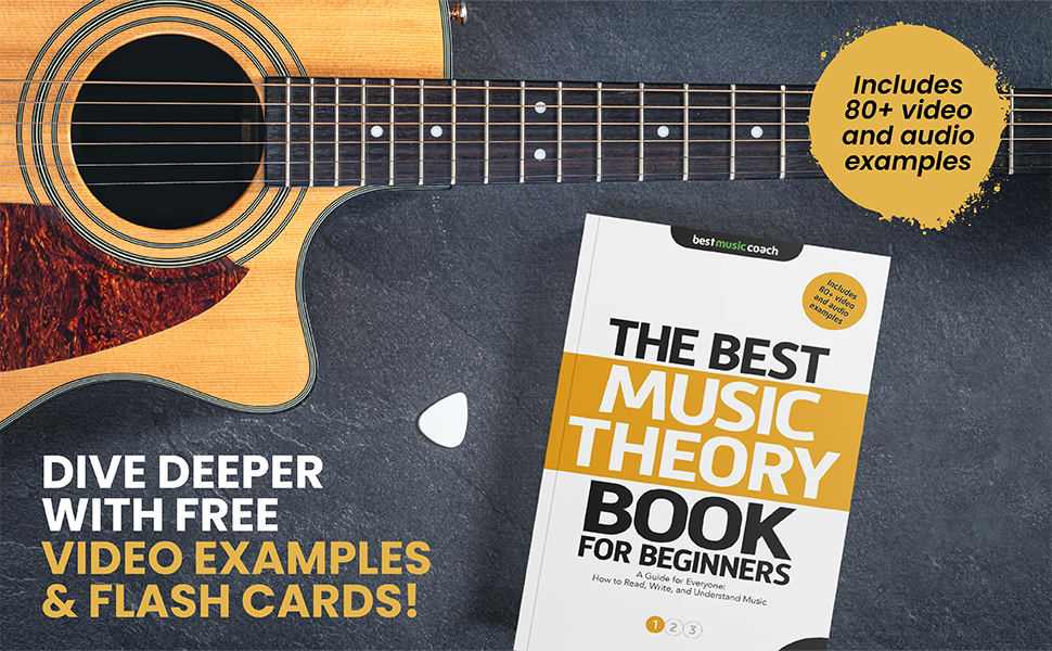 The Best Music Theory Book for Beginners 1: A Guide for Everyone: How ...