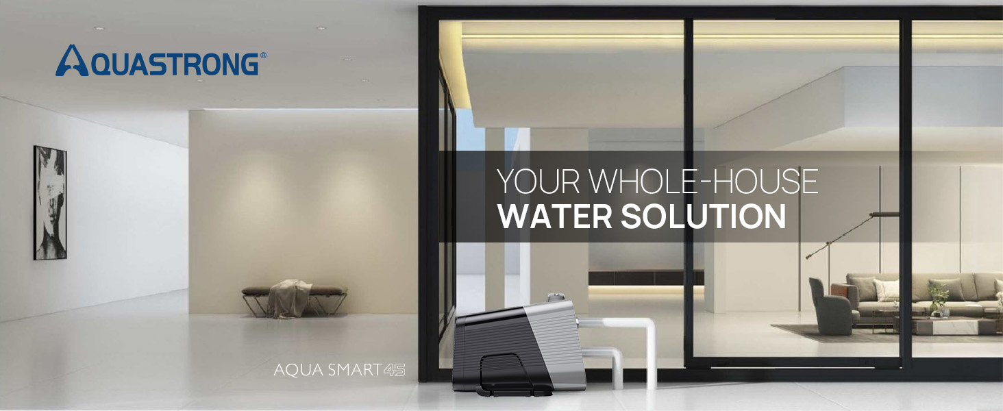 Amazon.com: Aquastrong Smart 45 Whole House Water Pressure Booster Pump 80 PSI, 115V Automatic ...