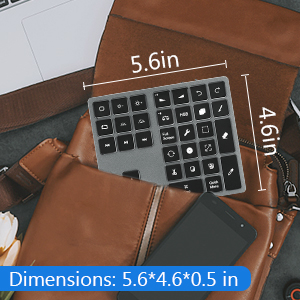 Amazon.com: Frunsi Wireless Keyboard for Procreate 7 Colors Backlit ...