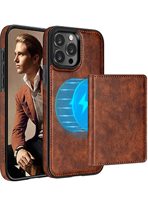 Amazon.com: LOHASIC for iPhone 15 Pro Max Wallet Case, Detachable Wallet 5 Card Holder with ...