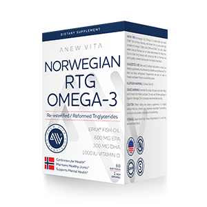 Amazon.com: Anew Vita Norwegian rTG Omega-3 Supplement. Re-esterified Triglyceride Omega-3. Made ...