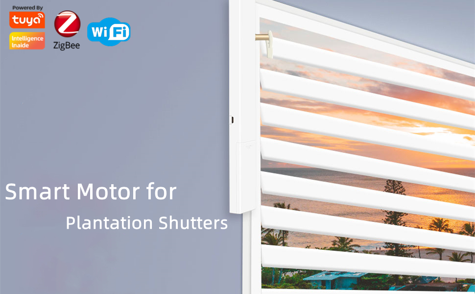 Amazon.com: Blindsmart Plantation Shutters Motor, Smart Electric Motor Automatic Opener for ...