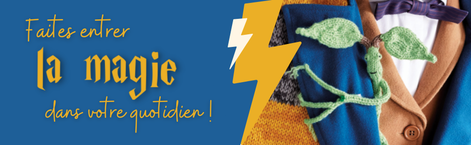 Harry Potter La magie du tricot - Modèles Inédits: Le livre officiel des modèles de tricot Harry ...